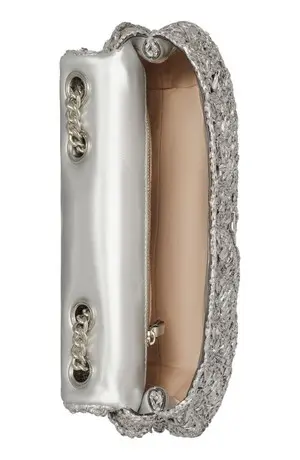 Tory Burch Kira Metallic Chevron Convertible Shoulder Bag