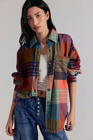 Women's Free People Plaid Shirts