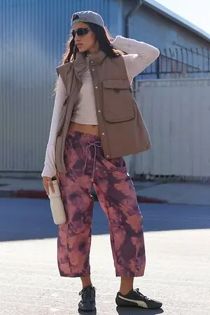 Free People In The Wild Printed Pants