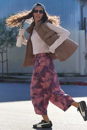 Free People In The Wild Printed Pants