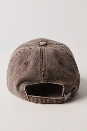 UNDERSTATED LEATHER Studded Baseball Cap - Chocolate