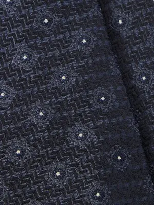 Brunello Cucinelli 8cm Silk-jacquard Neck Tie - Blue