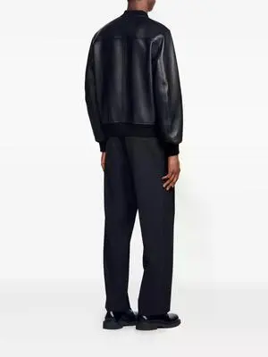 Sandro Leather Jacket - Black