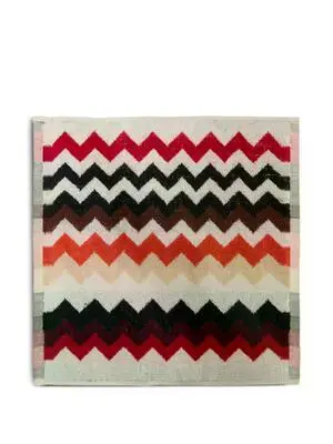 Missoni Best Zigzag-woven Face-towel - Neutrals