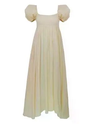 Azeeza Puff-sleeve Maxi Dress