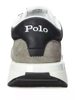 Polo Ralph Lauren Train 89 Suede Panelled Sneakers - Grey