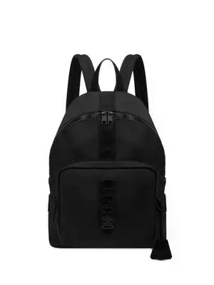 Moschino Logo Lettering Backpack - Black