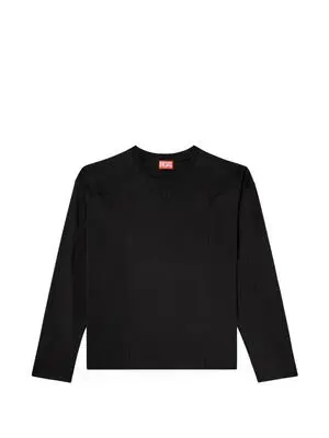 DIESEL® Panelled Long-sleeved T-shirt