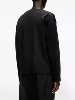 DIESEL® Panelled Long-sleeved T-shirt