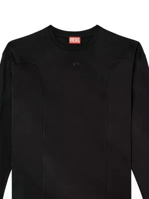 DIESEL® Panelled Long-sleeved T-shirt