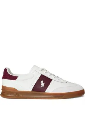 Polo Ralph Lauren Heritage Aera Suede Sneakers - White