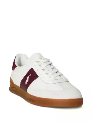 Polo Ralph Lauren Heritage Aera Suede Sneakers - White