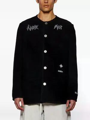032C Ghost Writer Button-up Embroidered Jacket