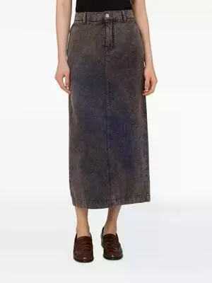 Moschino Denim Midi Skirt