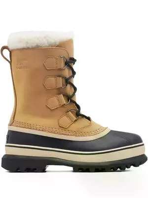 Sorel Caribou Leather Boots - Neutrals