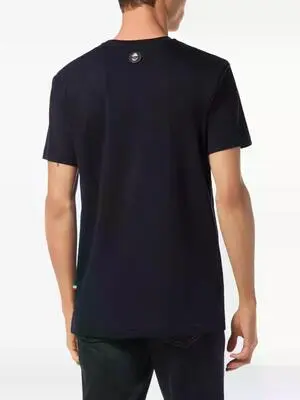 BILLIONAIRE Crest-print T-shirt - Blue