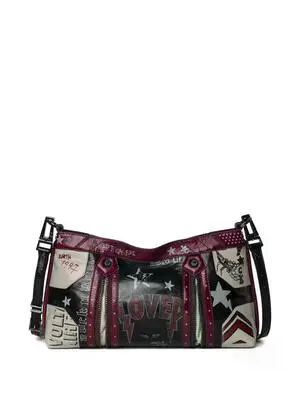 Zadig&Voltaire Graphic-print Cross Body Bag - Black