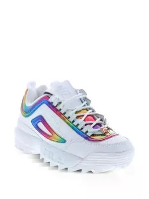 FILA Disruptor 2 Rainbow Chrome Sneakers - White