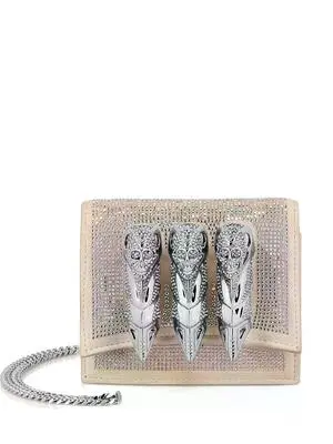 Philipp Plein Embellished Clutch - Neutrals