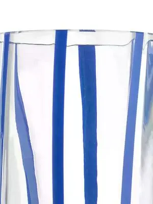 NASONMORETTI Cyrcus Striped Glass Highball