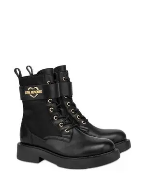 Moschino Lace-up Boots