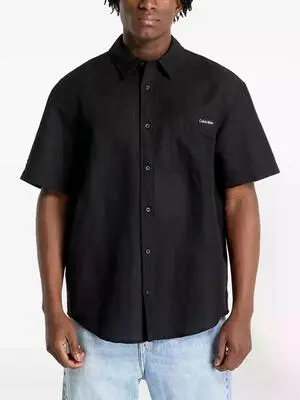 Calvin Klein Short-sleeved Button-up Shirt