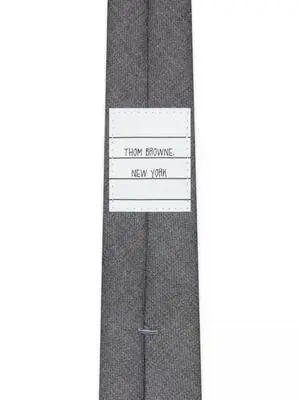 Thom Browne Wool Neck Tie - Grey