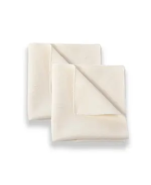 NIGHT Raw Silk Skincare Washcloths - Beige