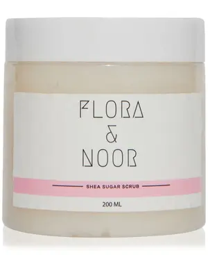 FLORA & NOOR Shea Sugar Scrub - No Color