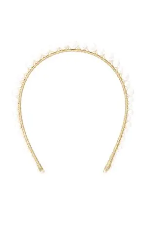 JENNIFER BEHR Belladonna Headband - Pearl