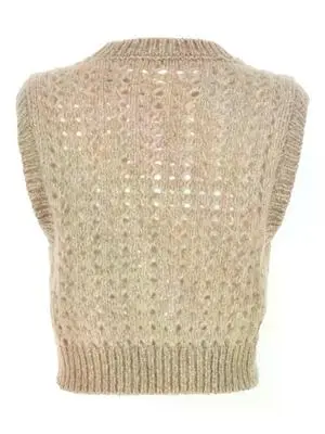 Peserico Open-knit Vest