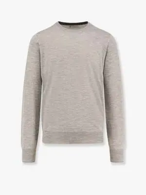 Brunello Cucinelli Cashmere And Silk Sweater - Grey