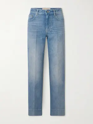 Valentino Garavani Mid-rise Straight-leg Jeans
