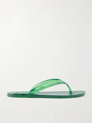 ANCIENT GREEK SANDALS Saionara Jelly Pvc Flip Flops - Green