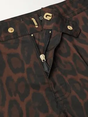 TOM FORD Ocelot-print Swim Shorts