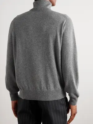 TOM FORD Cashmere Rollneck Sweater - Gray
