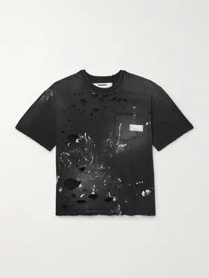 Men's Neighborhood Black T-shirts