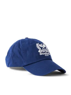 Ralph Lauren Logo-embroidered Cotton-twill Baseball Cap