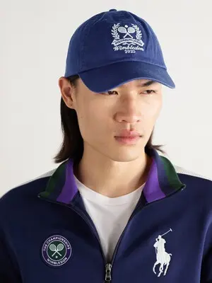 Ralph Lauren Logo-embroidered Cotton-twill Baseball Cap
