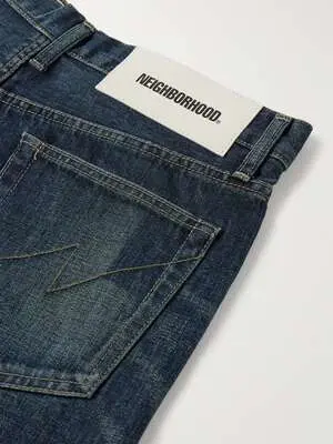 NEIGHBORHOOD Dp Basic Straight-leg Selvedge Jeans