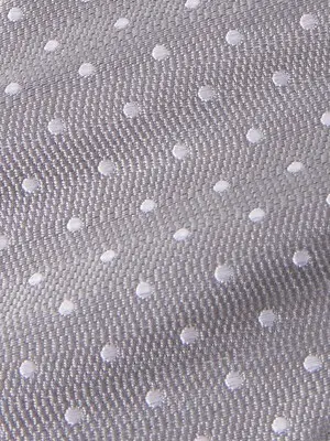 TOM FORD 8cm Polka-dot Silk Neck Tie - Gray