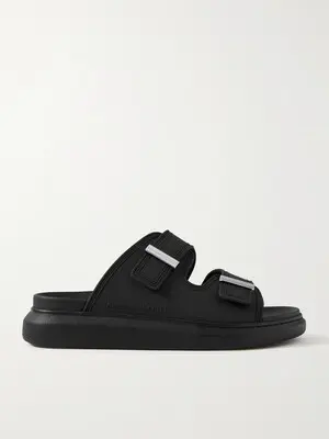 Alexander Mcqueen Perforated Slides Slipper For Men