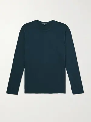 Men's Jersey Cotton Long Sleeve T-Shirts
