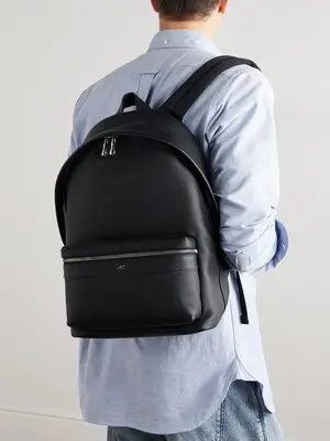 Mr P. Full-grain Leather Backpack
