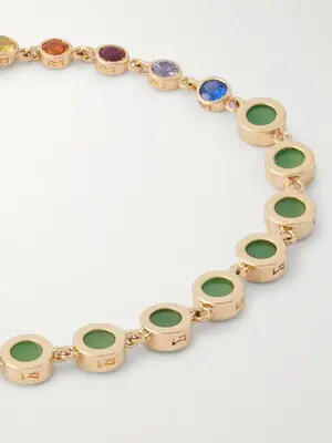 Luis Morais 14-karat Multi-stone Bracelet