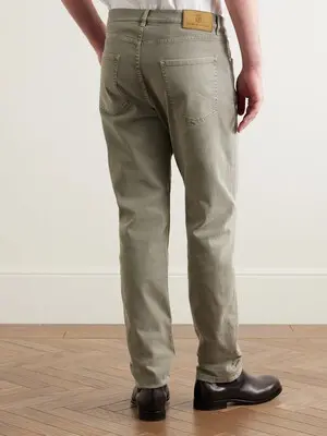Brunello Cucinelli Slim-fit Jeans - Gray