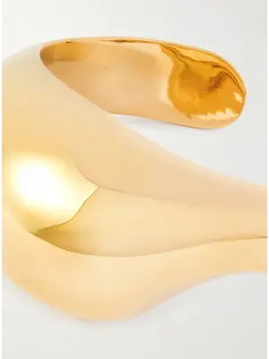Saint Laurent Brancusi Gold-tone Cuff