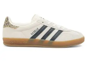 Adidas Gazelle Indoor Sneakers - Cloud White/core Black/leopard