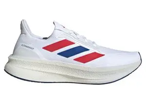 Adidas Ultra Boost 5x Athletic Sneakers - Cloud White/royal Blue/pure Ruby