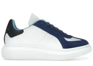 Alexander McQueen Oversized Retroin Sneakers - Blue/white